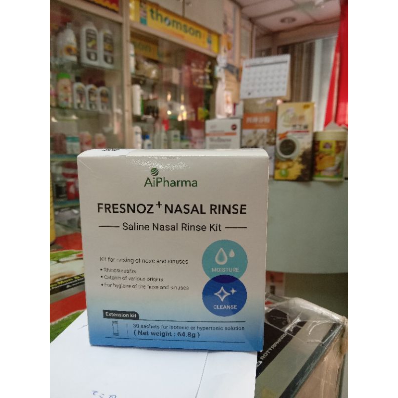 AIPHARMA FRESNOZ+NASAL RINSE SALINALE NASAL RINSE KIT (30sachets ...
