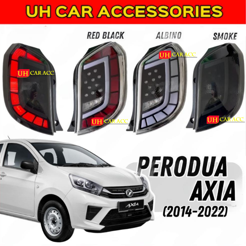 PERODUA AXIA 2014-2022 AXIA RAHMAH DK TAIL LAMP TAIL LIGHT DRL LED ...