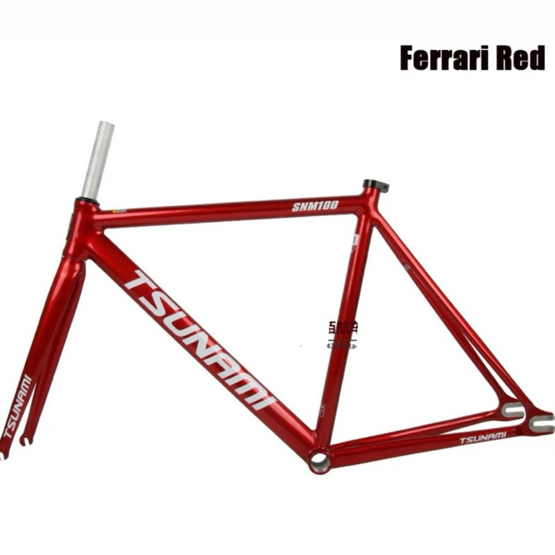 [ReadyStock] TSUNAMI SNM100 Fixed Gear Bicycle Frameset 49cm 52cm 55cm ...