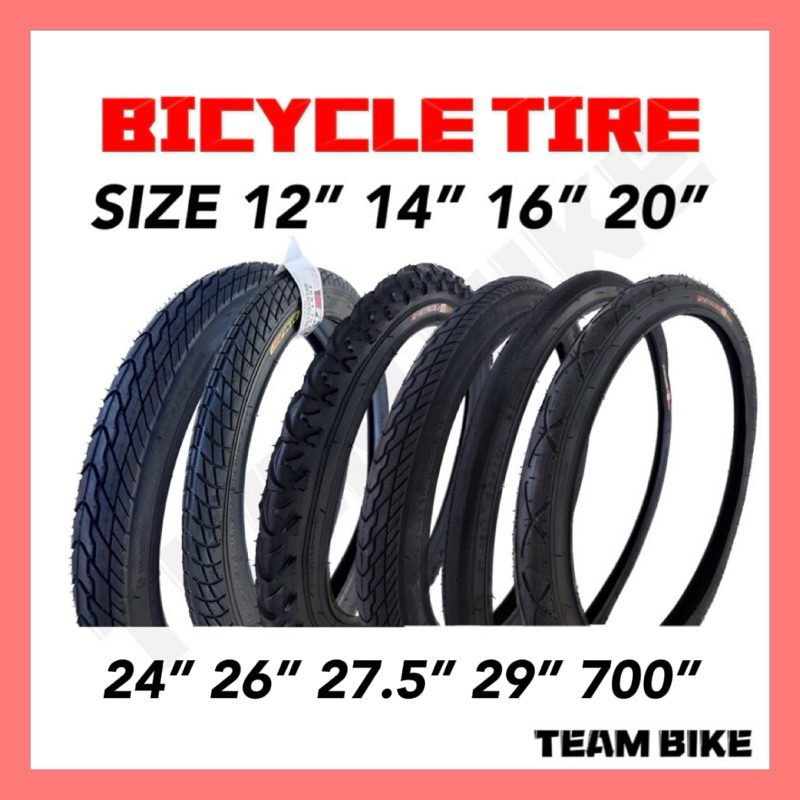 Tayar Basikal 12"14"16"20" Bicycle tire MTB BMX Budak City Bike Classic ...