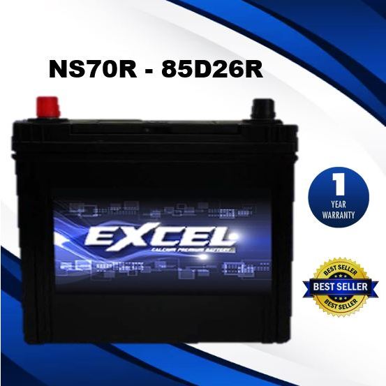 EXCEL NS70R - 85D26R Maintenance Free Battery Car Battery For Unser ...