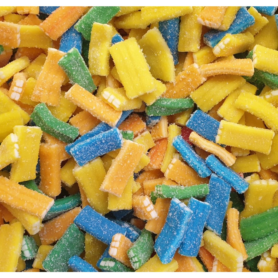 [75g / 100g / 250g] HALAL Turkey Sour Gummy Block 酸水果块 Gummy Masam ...
