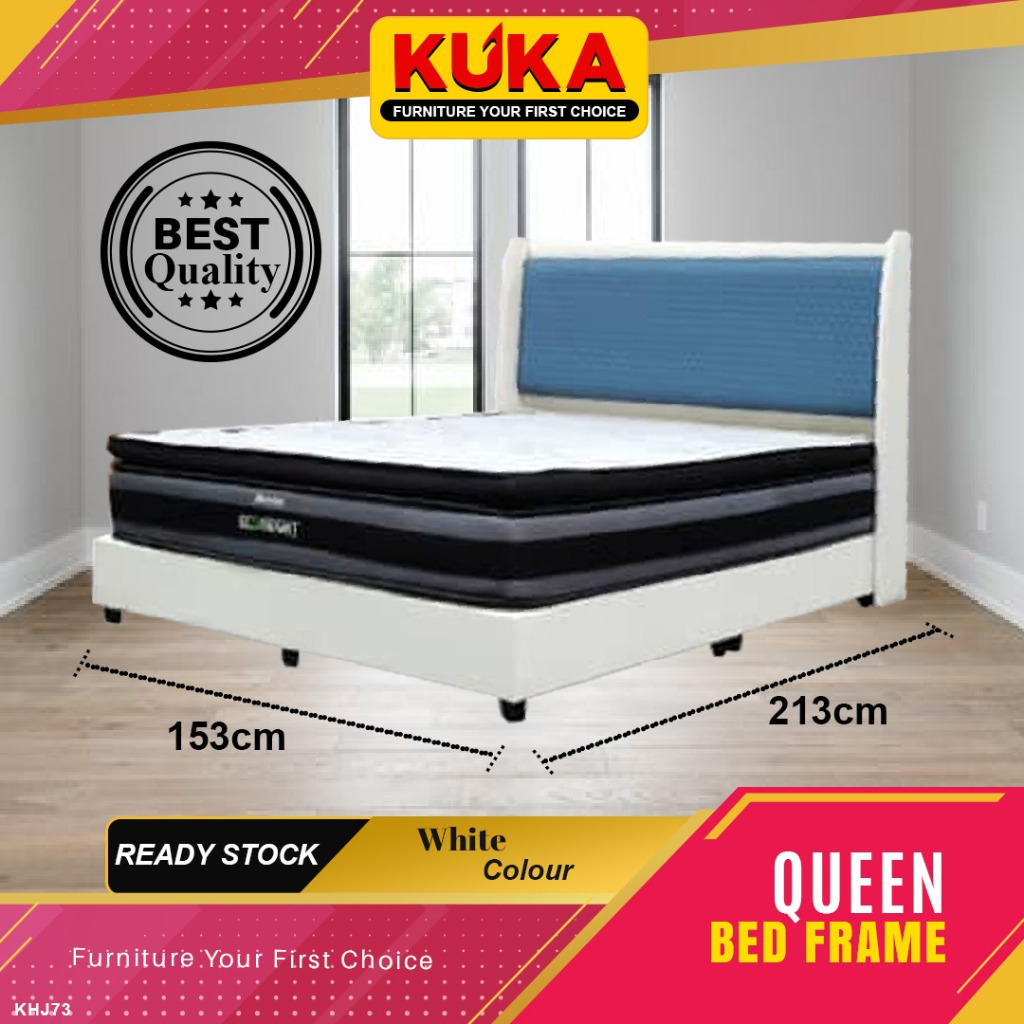 [FAST SHIPPING] Queen Bed Frame | Queen Metal Bed Frame | Modern Queen ...