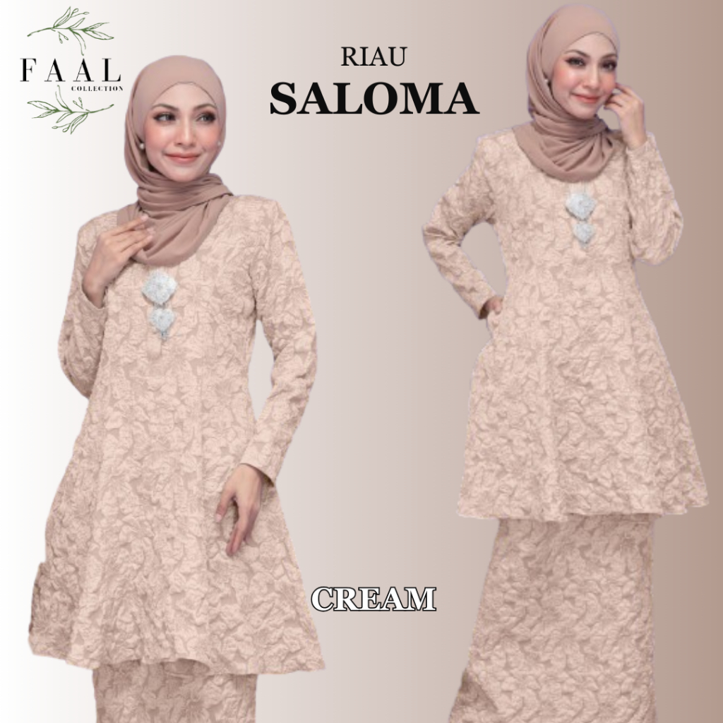BAJU KURUNG RIAU BROCADE SALOMA (READY STOCK) | Shopee Malaysia