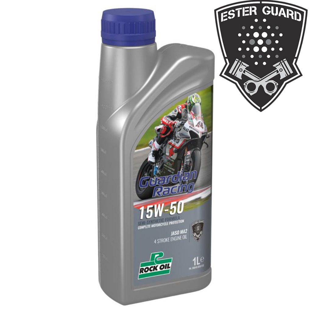Rock Oil Guardian Racing 15w50 Semi Synthetic 1L Engine Oil with Ester ...