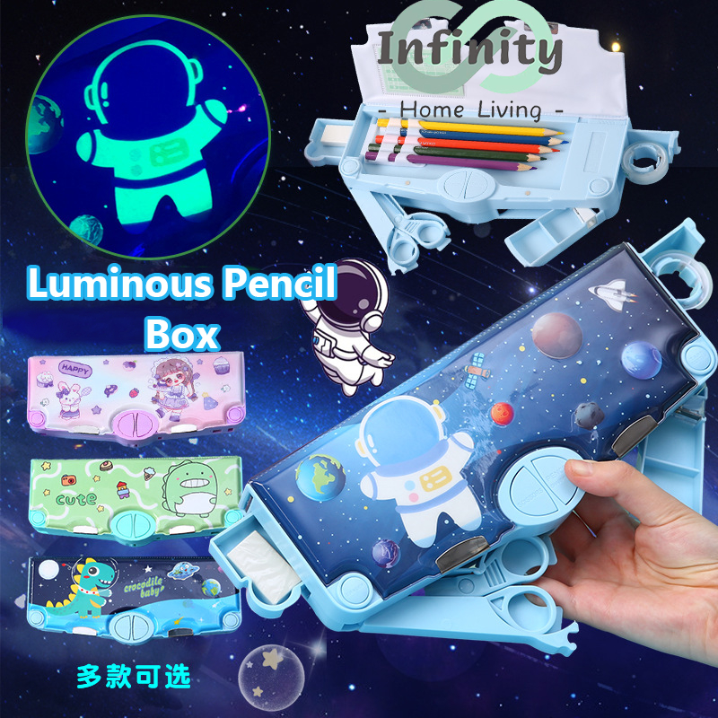 New Style Multifunctional Pencil Box Cartoon Pencil Case Cute ...