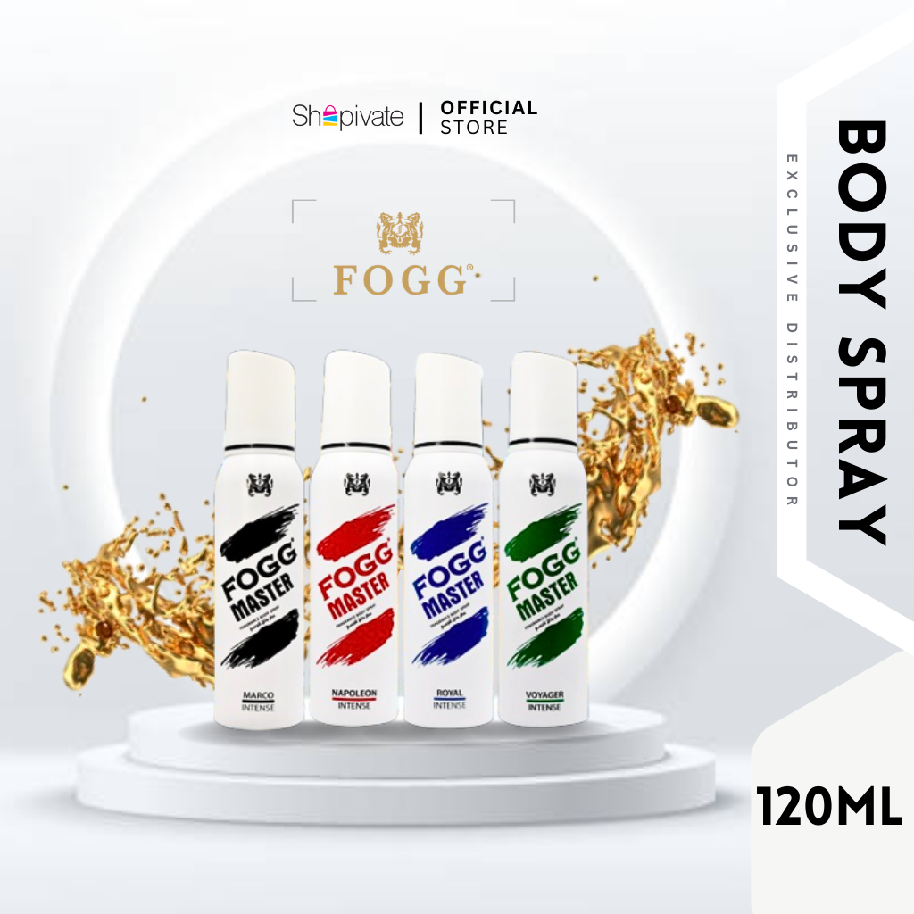FOGG Master Deo Body Spray for Men 120ml | Shopee Malaysia