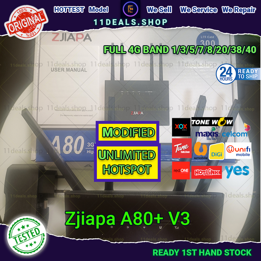 Modem Modified Zjiapa Z8 A8 Oitata V10 RS980 RS860 RS850 C300 CP108 ...