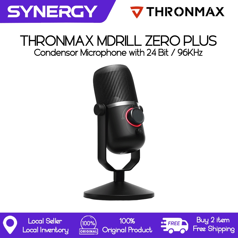 Thronmax Gaming Microphone Mdrill Zero Plus Condenser Microphone with ...