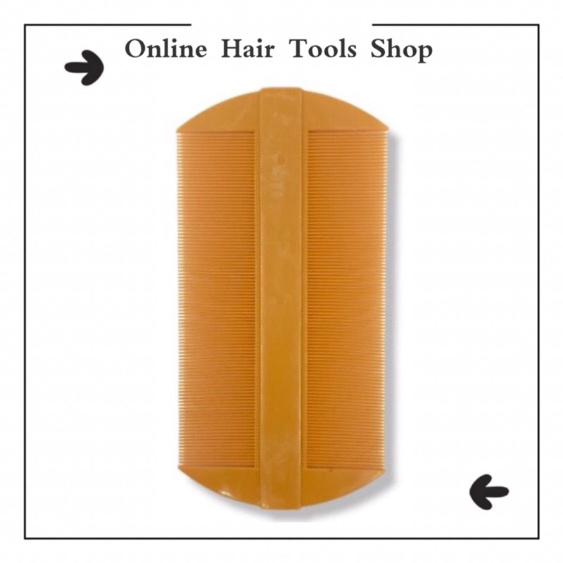 Double Sided Nit Fine Tooth Head Lice Hair Combs (Sikat Kutu) | Shopee ...