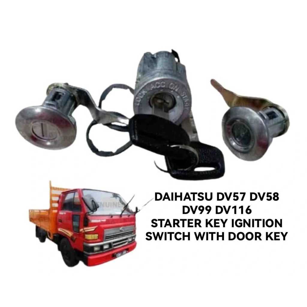 Daihatsu Delta DV57 DV99 DV116 Lorry Starter Key Ignition Switch With ...