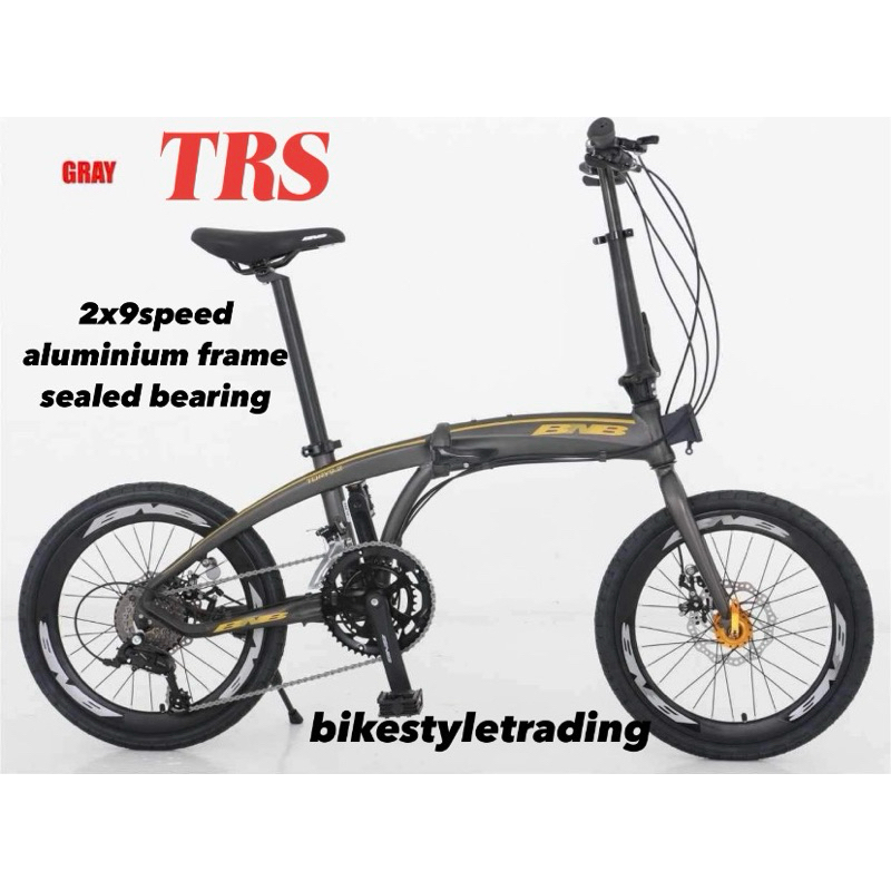 BASIKAL LIPAT / BNB / 9 Speed Folding Bike / Saiz 20" Basikal Lipat ...