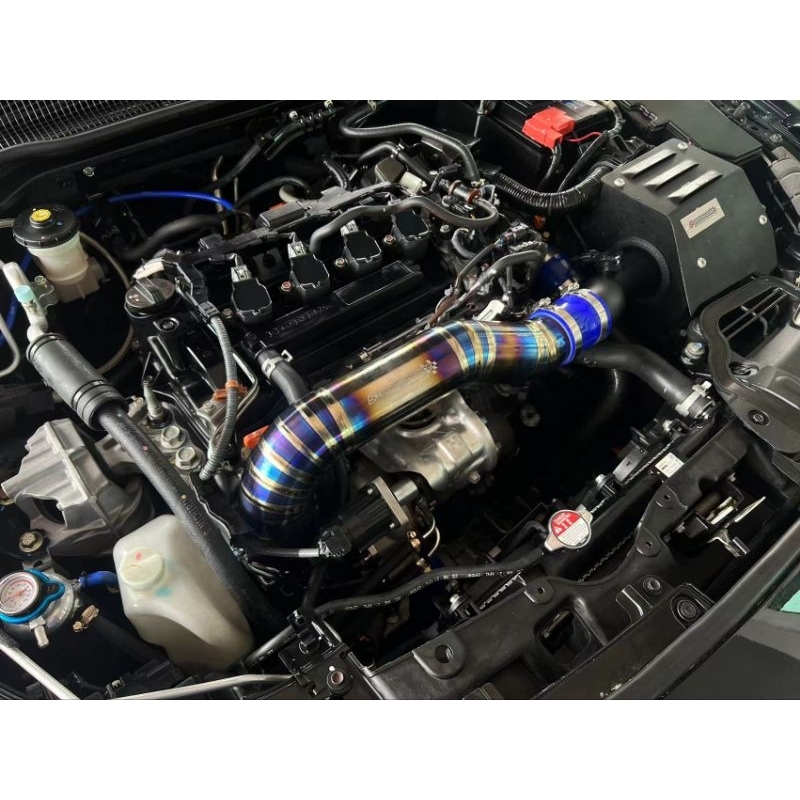 Honda Civic FE S-Performance Titanium Turbo Intake turbo inlet Stock ...