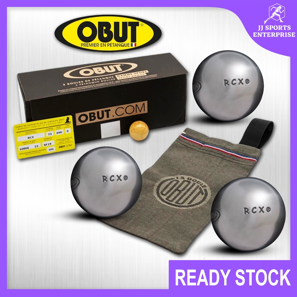 OBUT Petanque Boules Match RCX Style 0 Competition Jack Bola Target ...