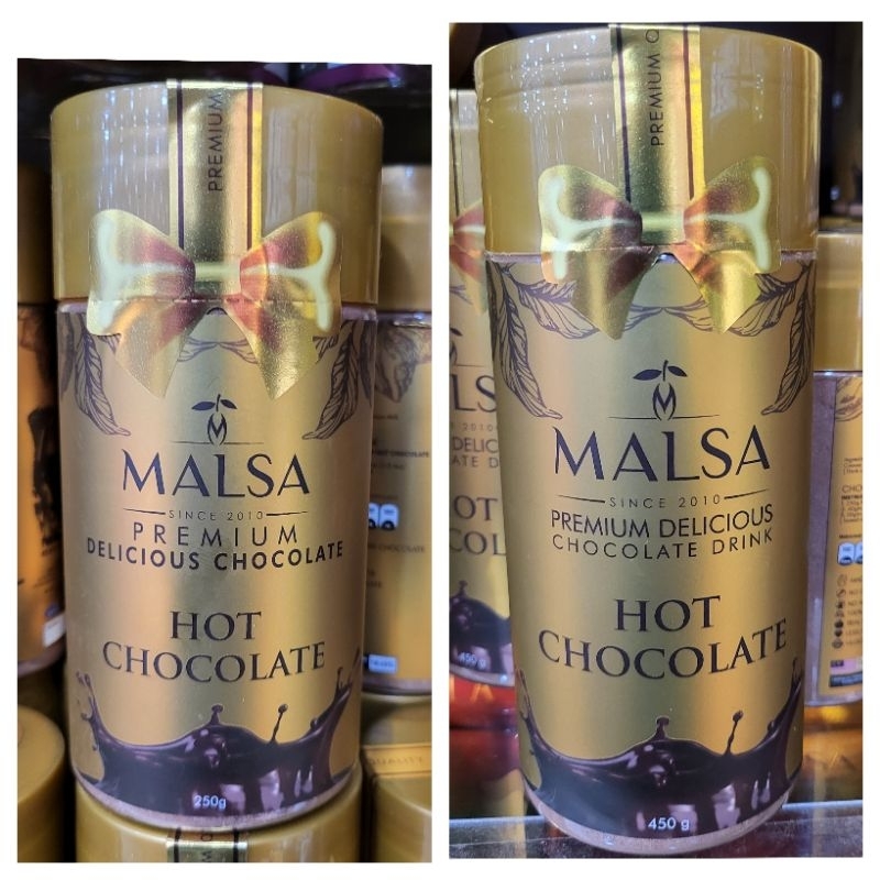 MALSA HOT CHOCOLATE DRINK - Premium Chocolate 250G / 450G. | Shopee ...