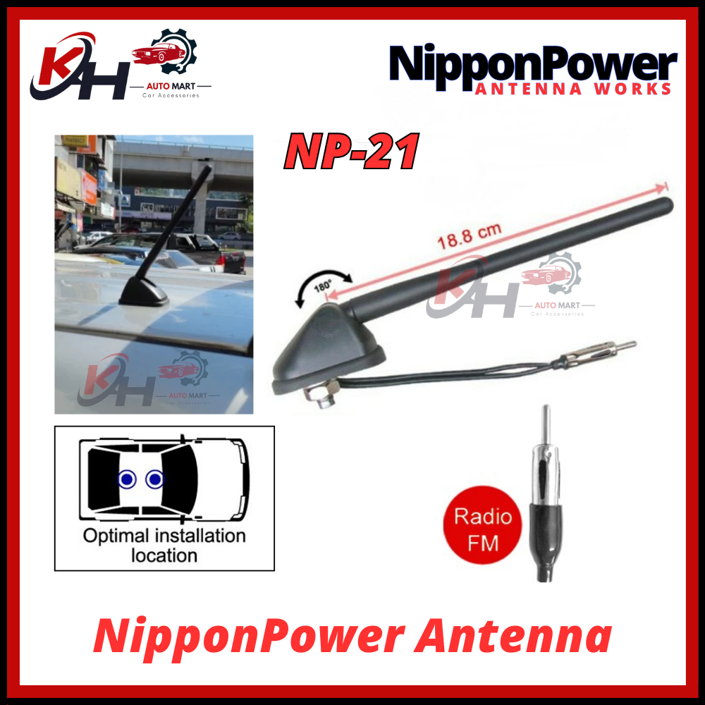 ORIGINAL NIPPON POWER NP 12 21 27 28 29 Car Radio Power Antenna Refill ...