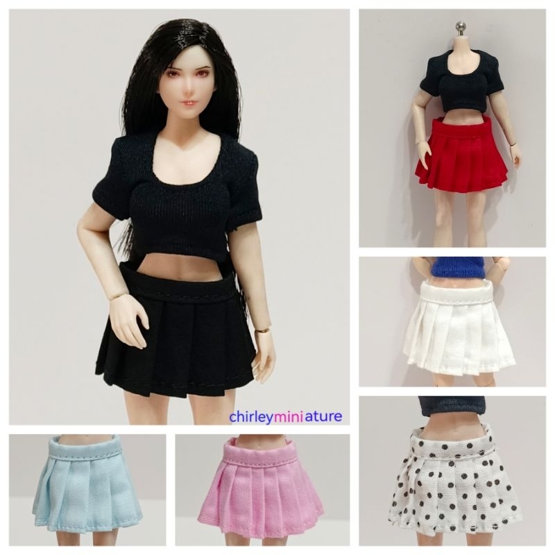 Doll Action figure skirt 1/12 / Figma / tb league 112 / Phicen 112 ...