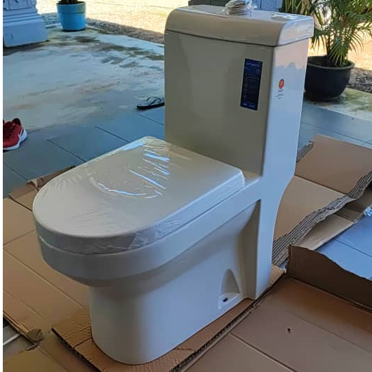 Saniware One Piece Water Closet S trap 250mm | Shopee Malaysia