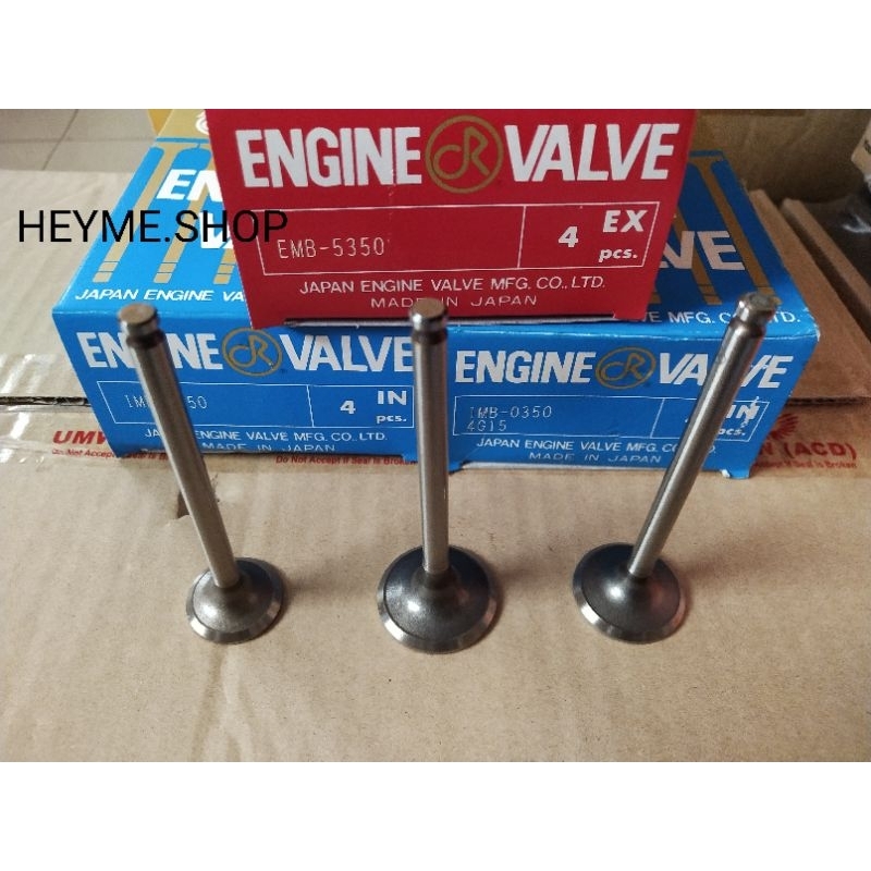 Engine Valve (Dokuro Japan) for Proton Saga 12V Iswara Wira Satria 1.3 ...