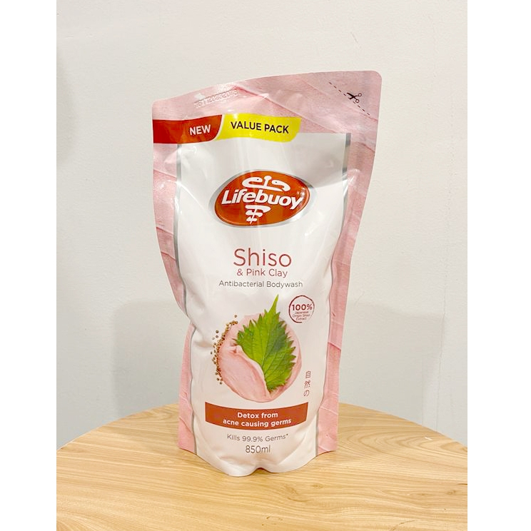 Lifebuoy Shiso & Pink Clay Shower Gel Refill (850ml) | Shopee Malaysia
