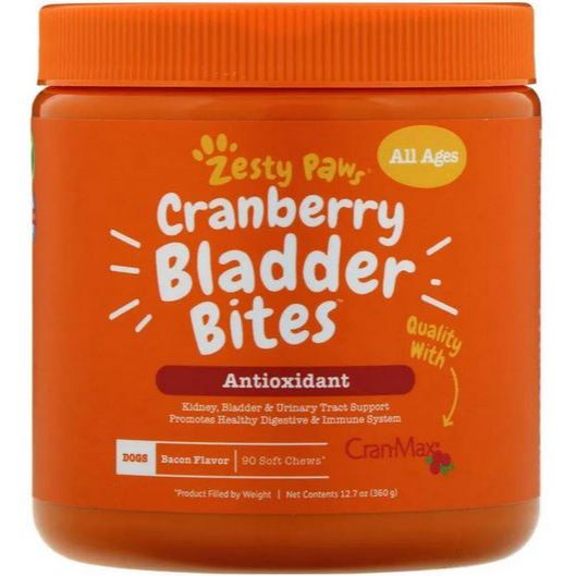 Zesty Paws Cranberry Bladder Bites (90s) | Shopee Malaysia
