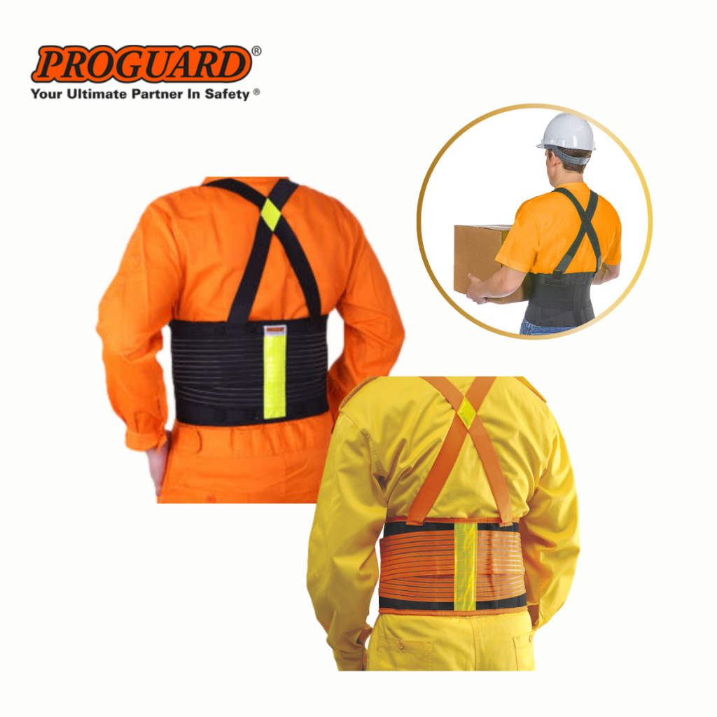 Adjustable Wide Elastic Lifting Back Support Belt with Reflective ...