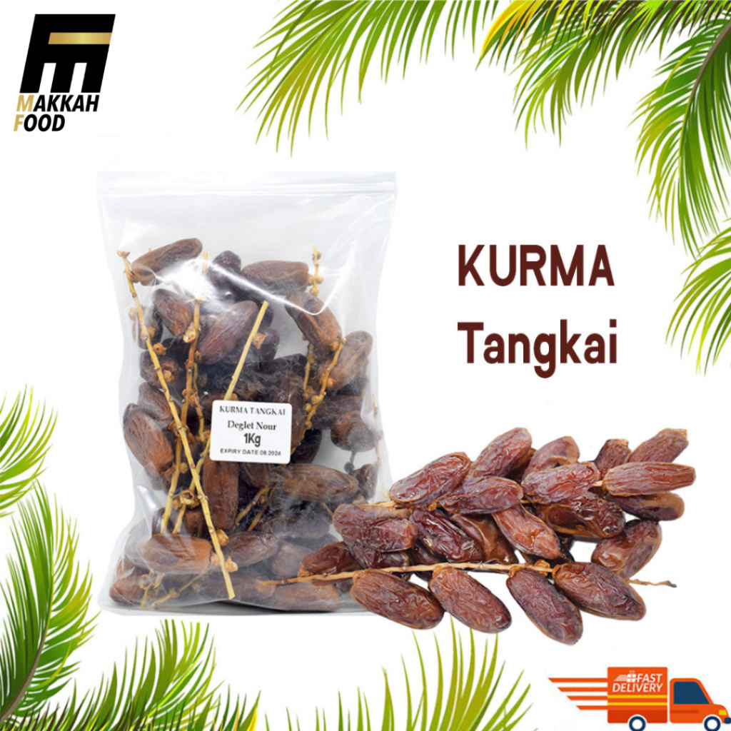 Kurma Tangkai | Premium Quality | New Stock 500G | 400G | Shopee Malaysia