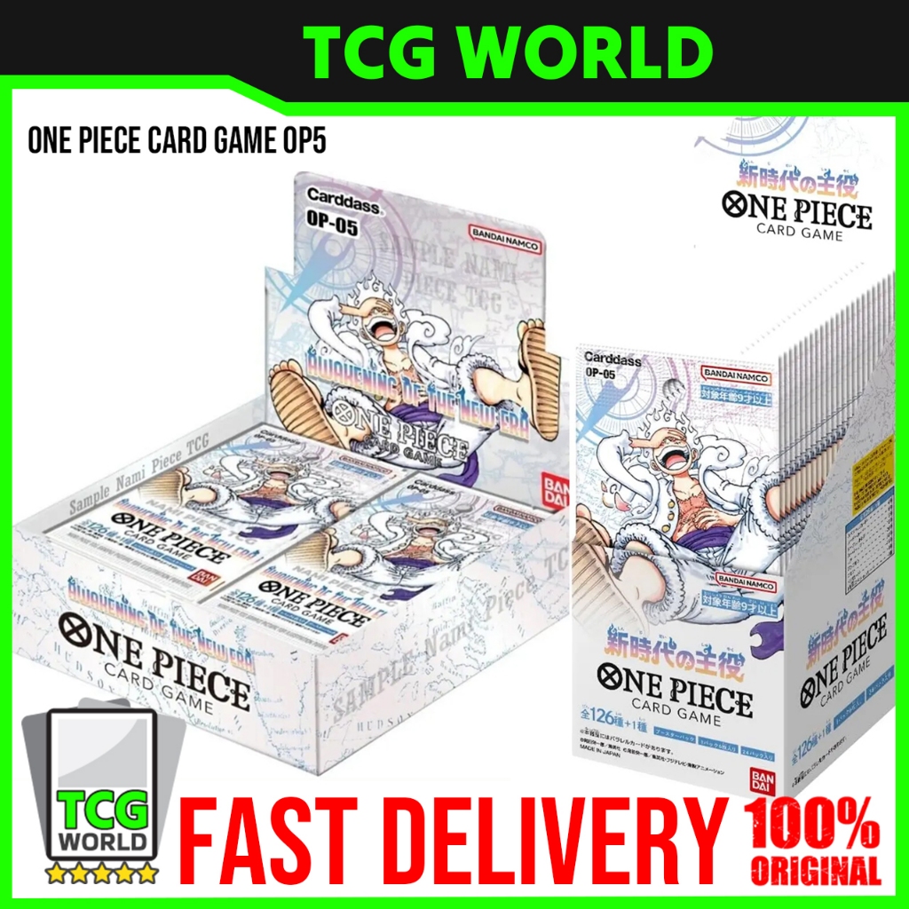One Piece TCG Card Game OP05 Booster Pack - Awakening of the New Era OP ...
