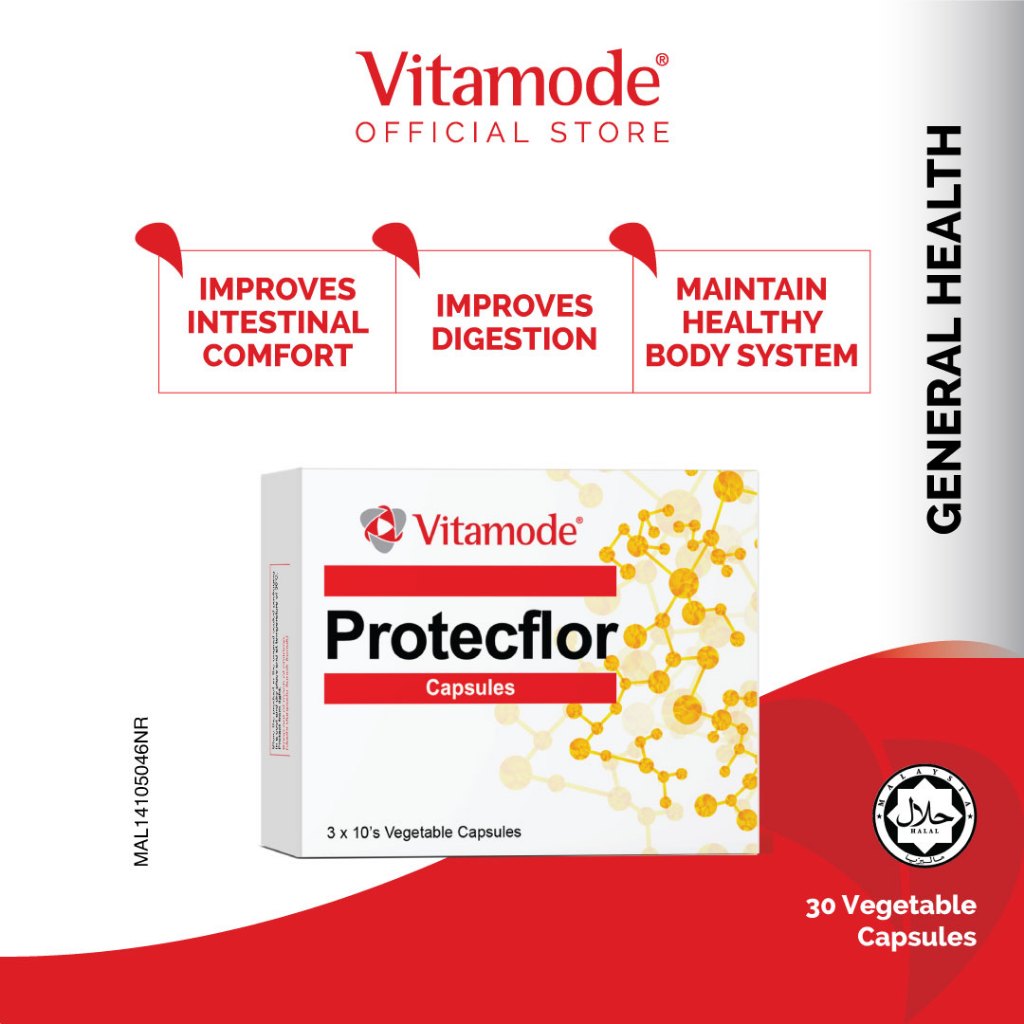 VITAMODE Protecflor Capsules [Digestive] | Shopee Malaysia