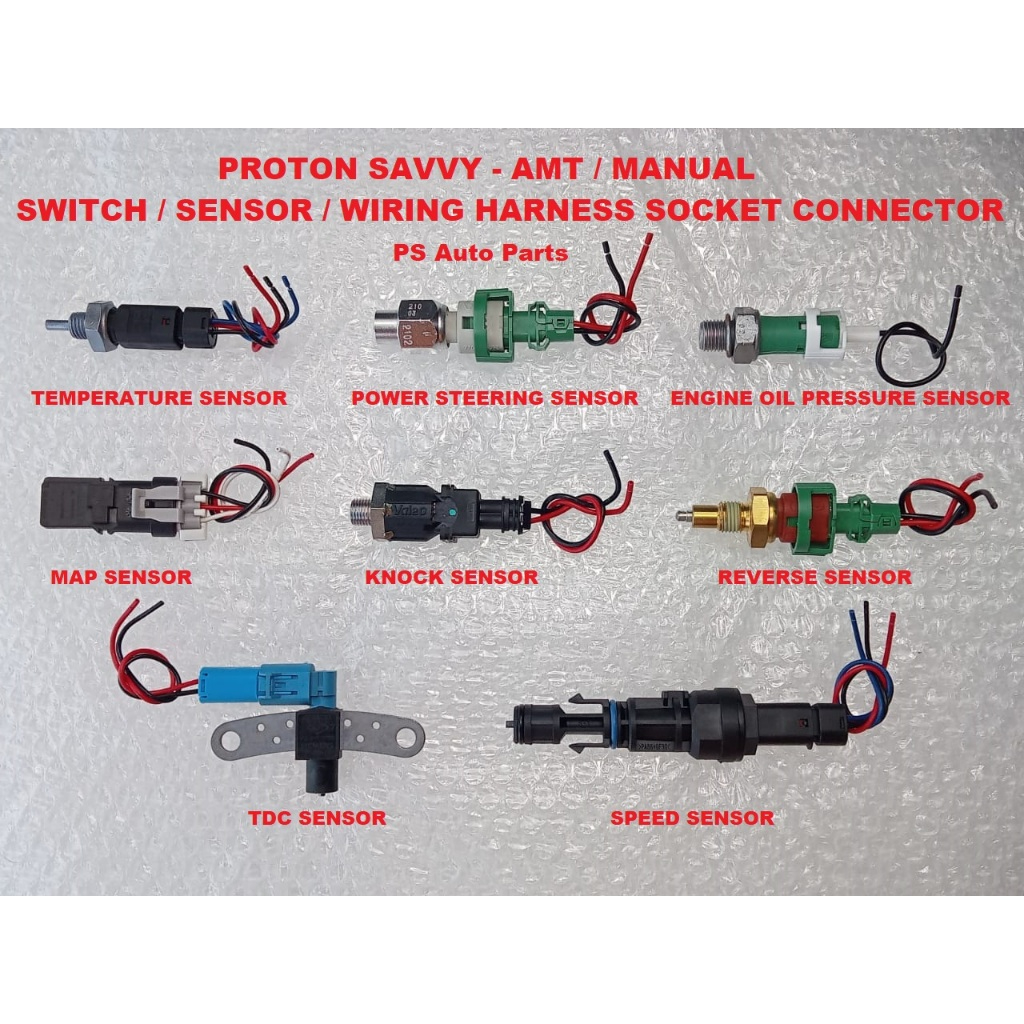 Proton Savvy Sensor Switch - MULTI SENSOR SWITCH / Savvy Wiring Harness ...