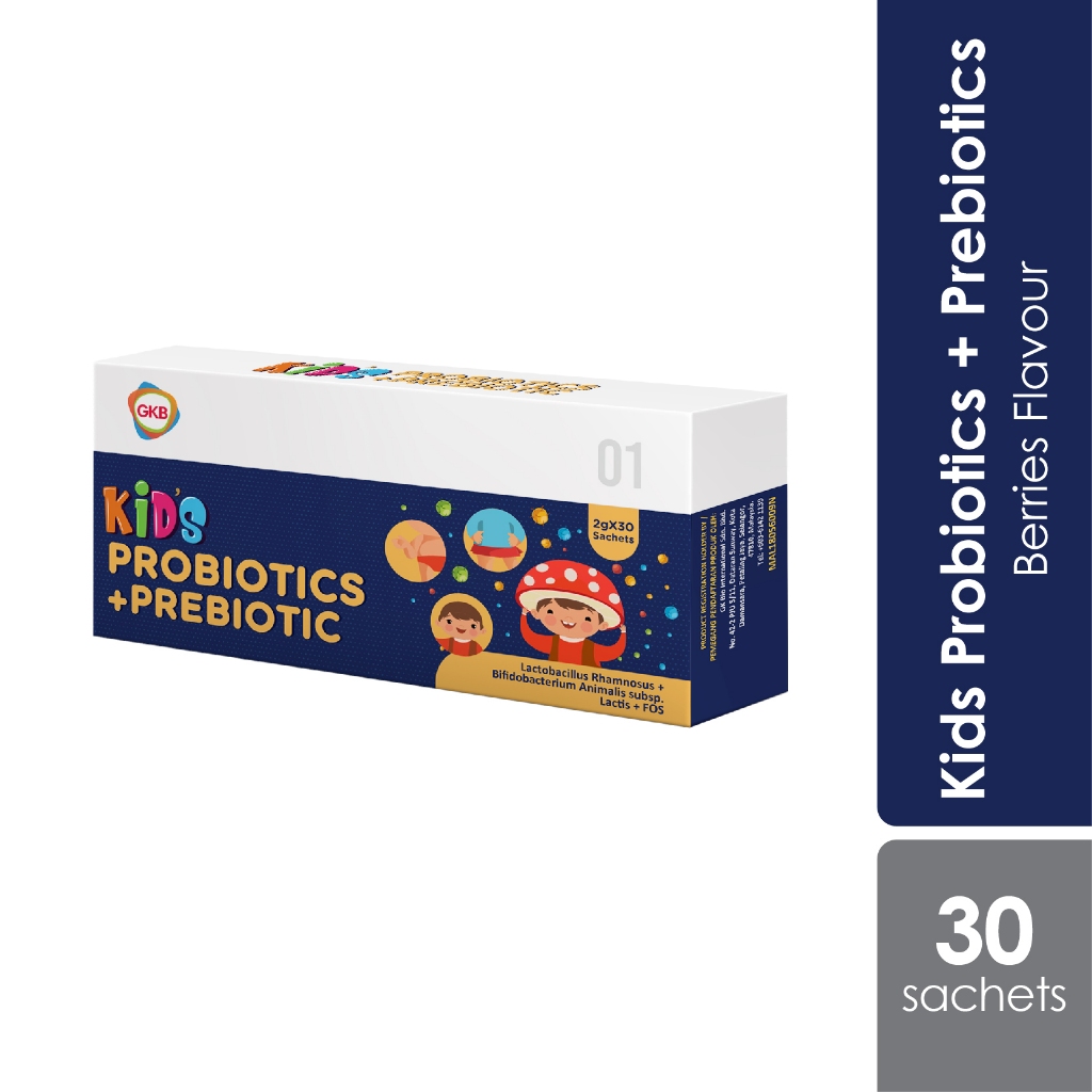[EXP:06/2027] GKB KID'S PROBIOTICS + PREBIOTIC POWDER 2G x 30'S ...