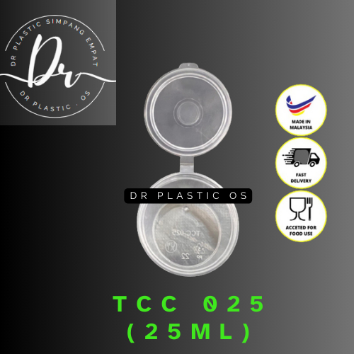 SAUCE CONTAINER/TCC025/TCC035/TCC050/ SMALL CONTAINER - 50PCS | Shopee ...