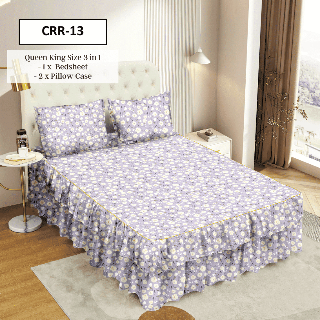 Cadar Bedsheet 3 in 1 Ropol Beropol Pengantin Patchwork Set Puteri ...
