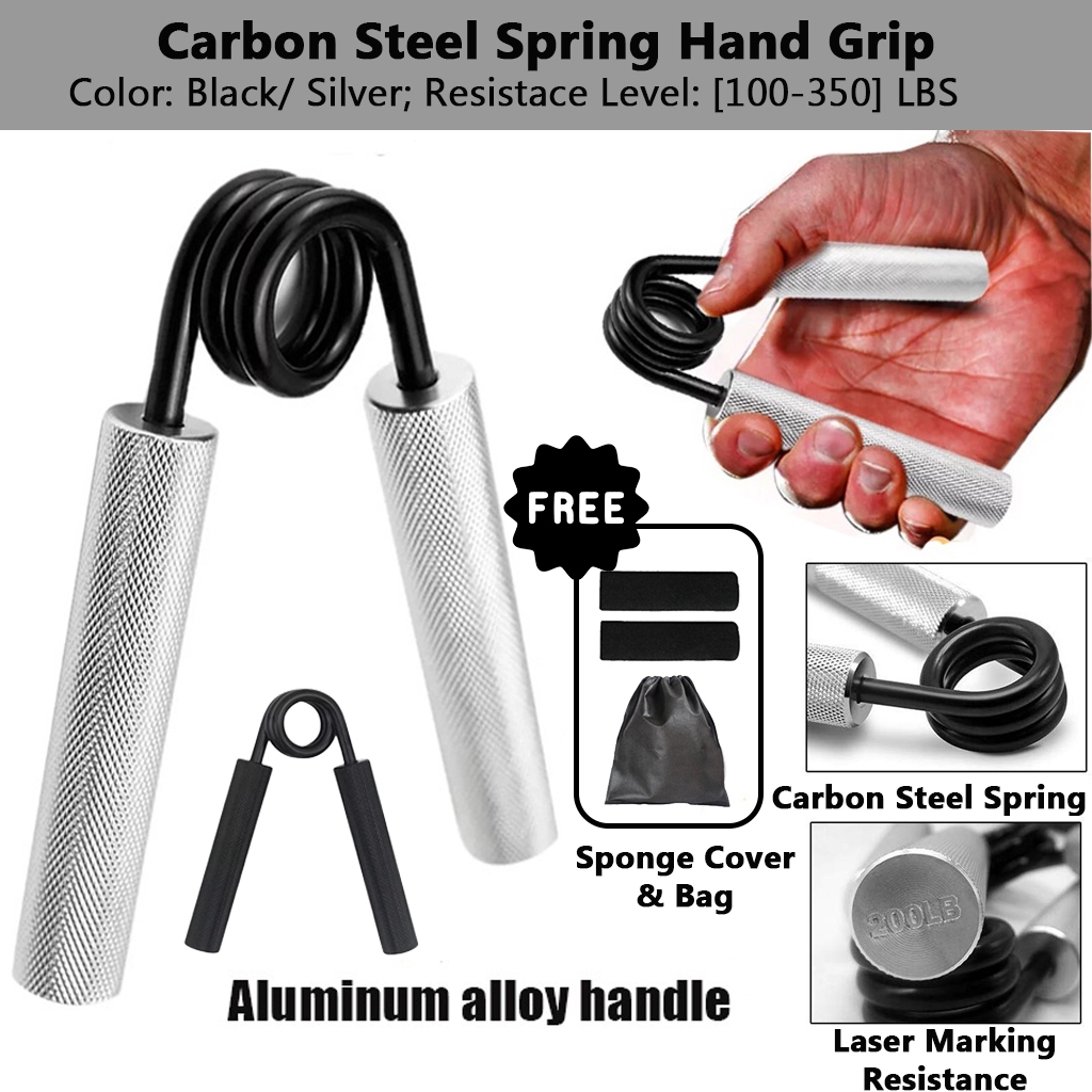 3H [100–350]LBS Hand Gripper Logam | Metal Grip Strength Forearm ...