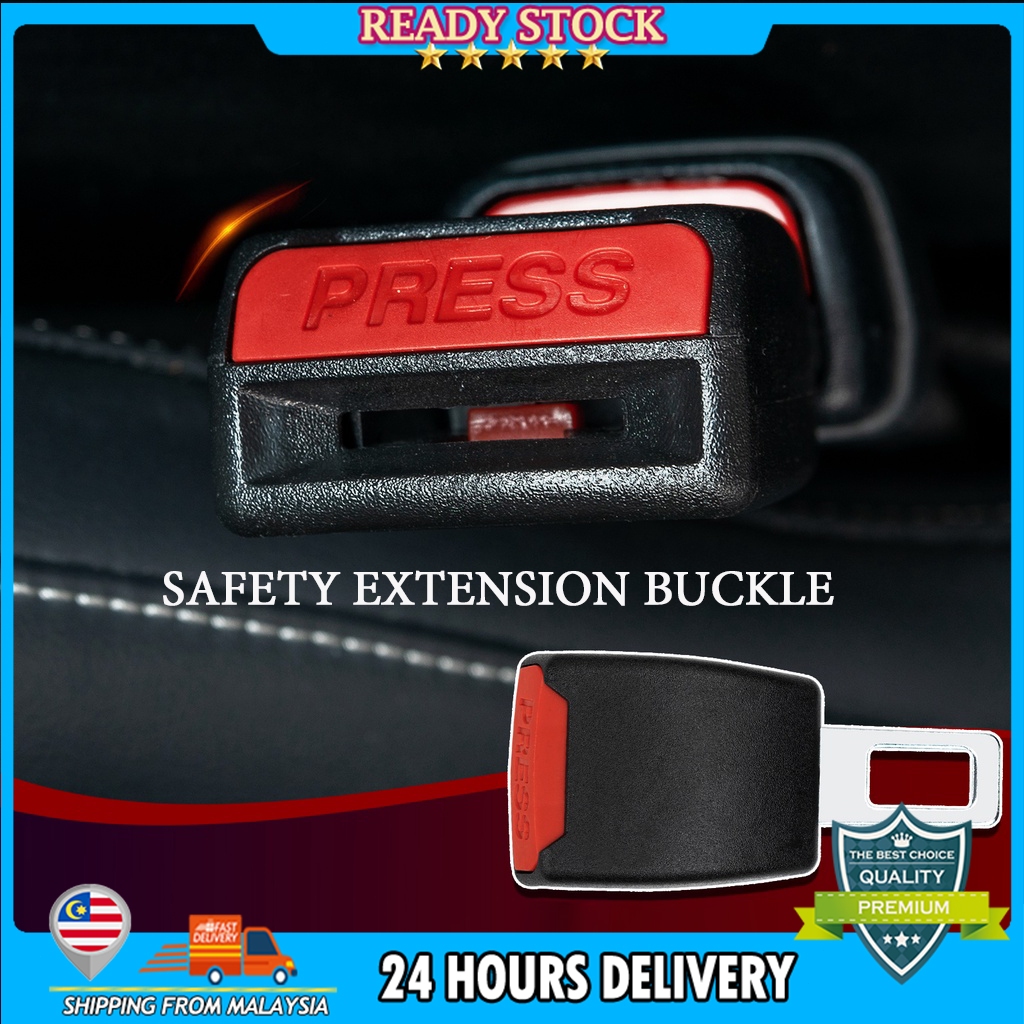🔥11cm Universal Seat Belt Extender Extension Clip Car Seat Belt Buckle ...