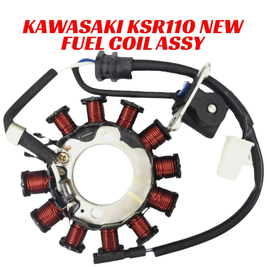 Kawasaki KSR110 NEW KSR 110 NEW Fuel Coil Assy Startor Coil Assy Magnet ...
