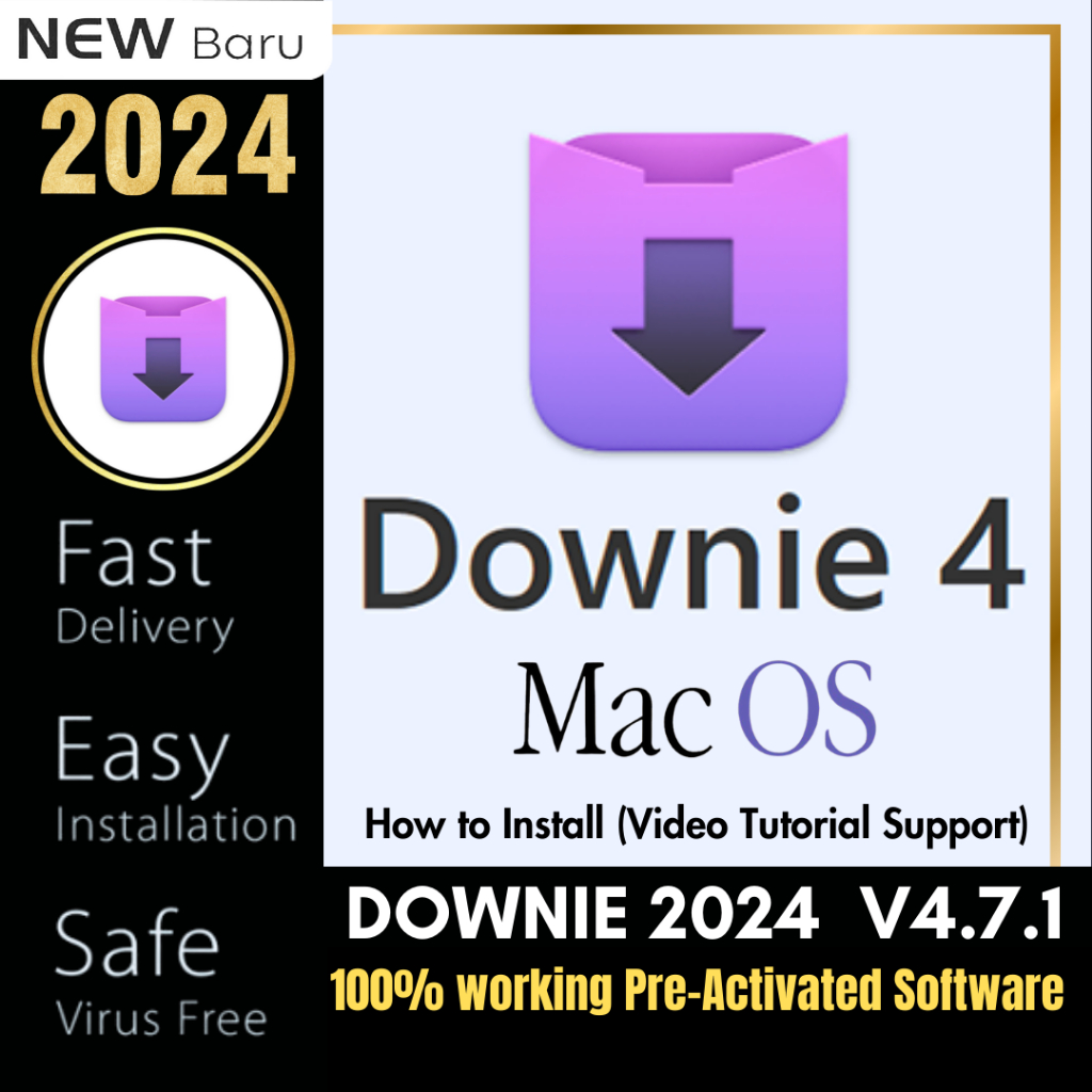 Downie 2024 V4.7.1 Best video downloaders for Mac [Pre-Activated Just Install It and Enjoy ...