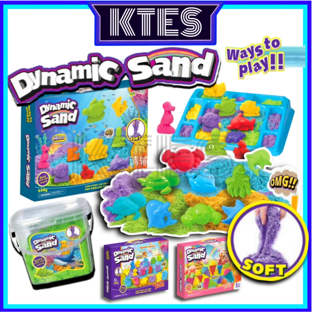 💥NEW🇲🇾READY STOCK🇲🇾KIDS MAGIC KINETIC SPACE SAND Art PLAY TOYS ...