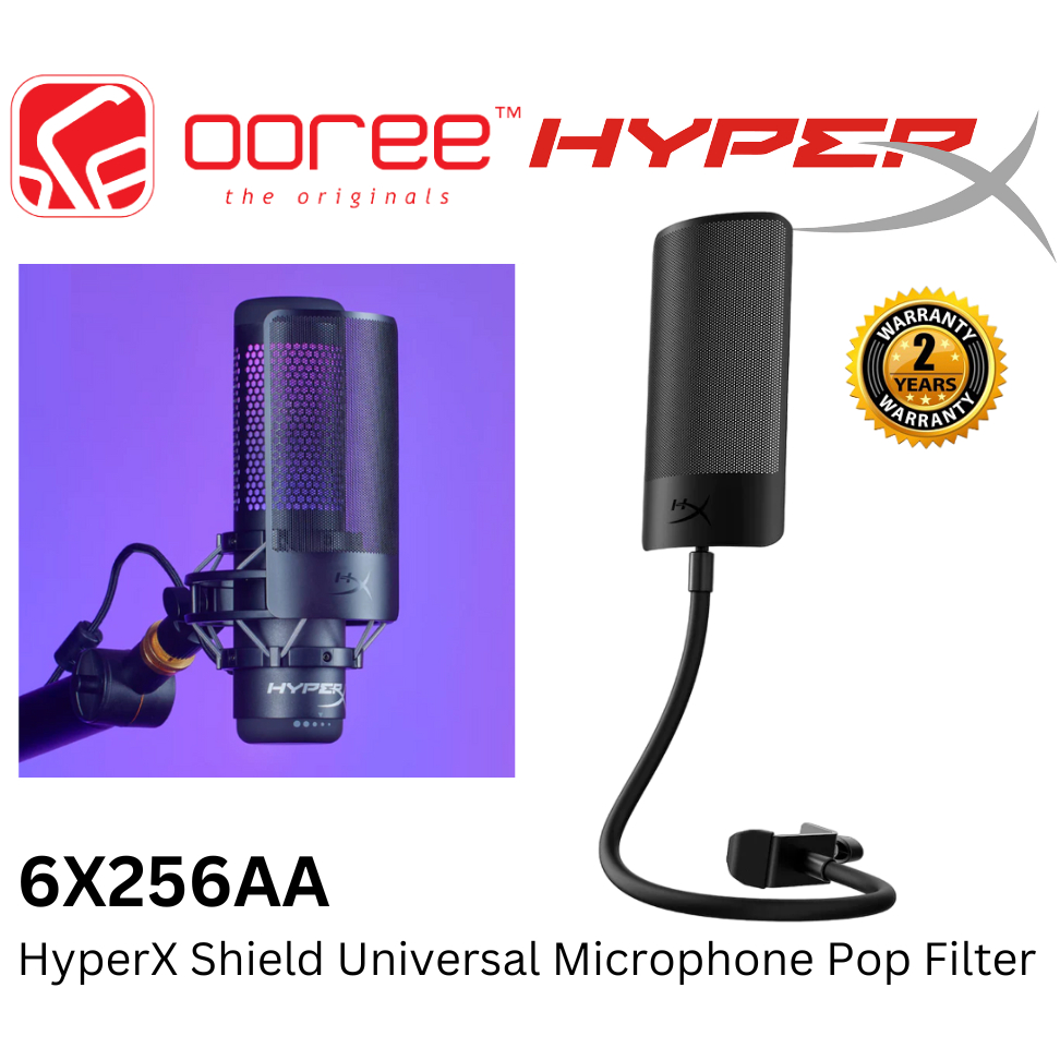 Hyper X Hyperx Shield Microphone Pop Filter Standalone Universal