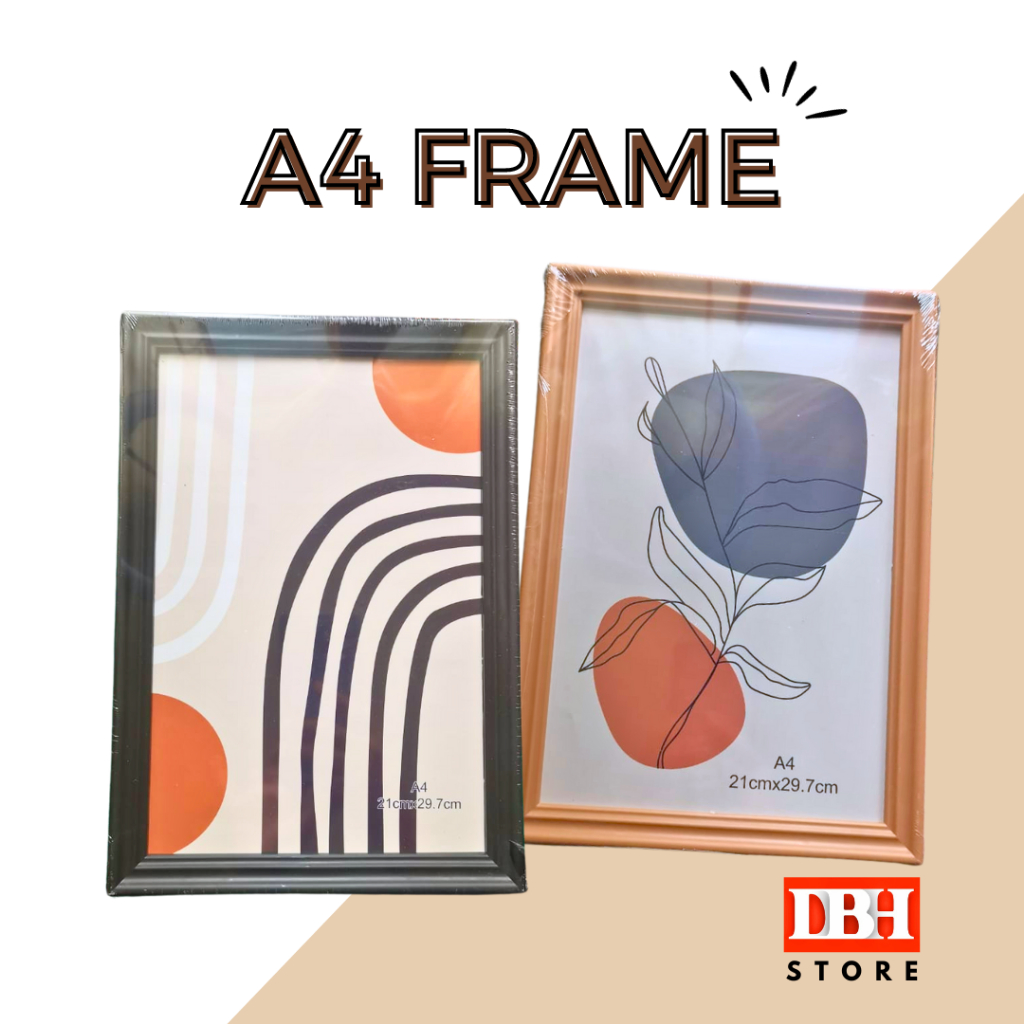 (READY STOCK) Frame A4| Bingkai Gambar A4 | Shopee Malaysia
