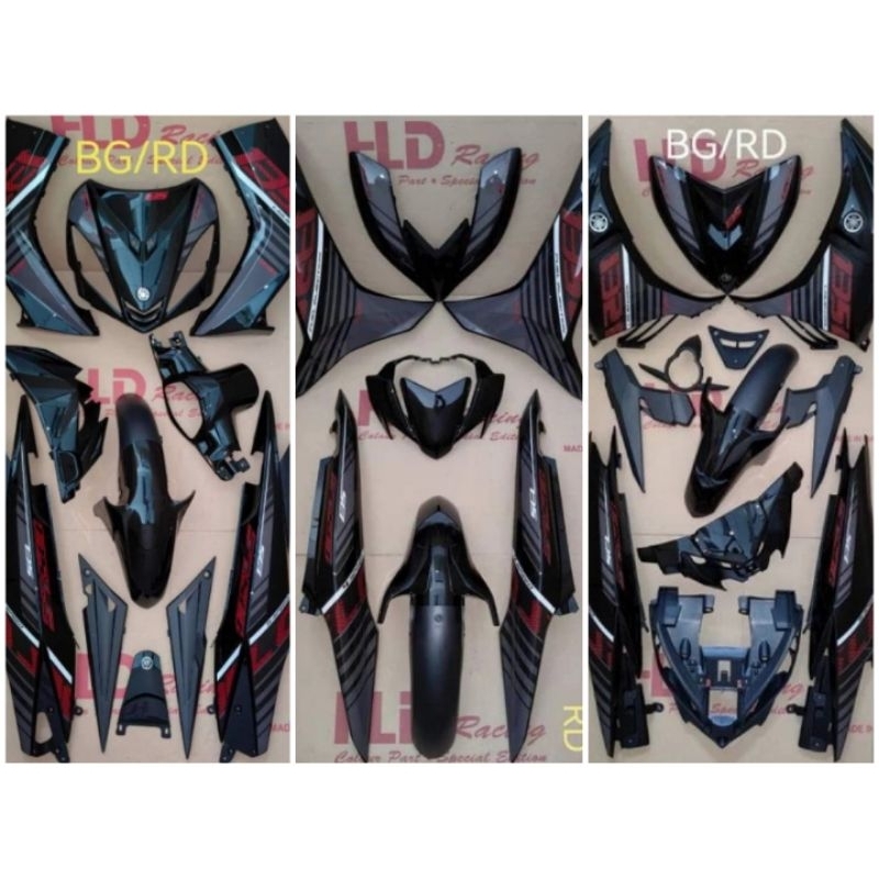 COVER SET YAMAHA LC V1 V2 V3 V4 V5 V6 V7 V8 BATMAN DESIGN SIAP PASANG ...