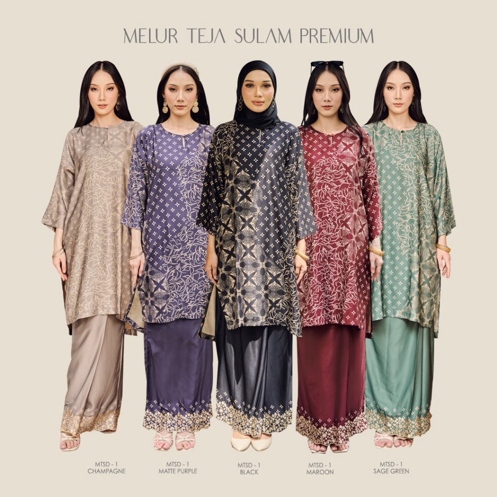 Melur Teja Sulam Design 1 | Shopee Malaysia