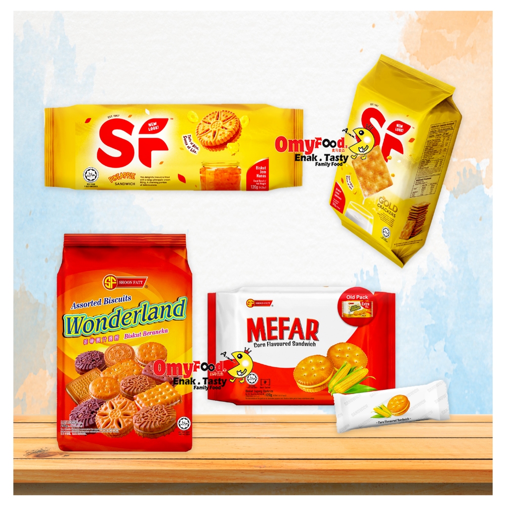 SF Pineapple Sandwich Biscuits, Mefar Corn Sandwich, Wonderland ...