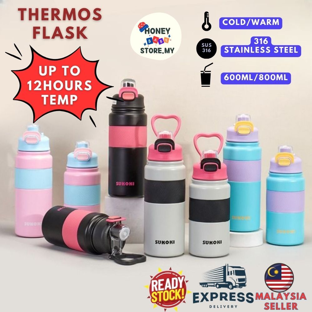 tumbler botol air thermos bottle thermal flask thermos flask 保溫瓶 termos ...