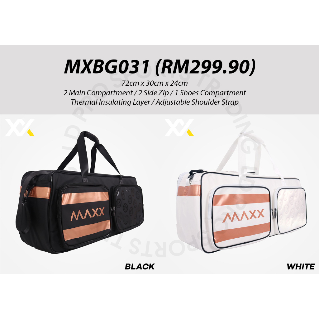 MAXX Bag Badminton Bag MXBG031 (2 Colors) | Shopee Malaysia