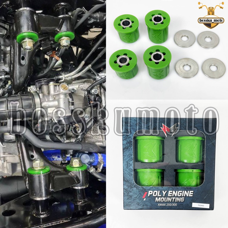 NVX155 NMAX XMAX ENGINE MOUNTING BUSH ENJIN RUBBER GETAH BODY BRACKET ...