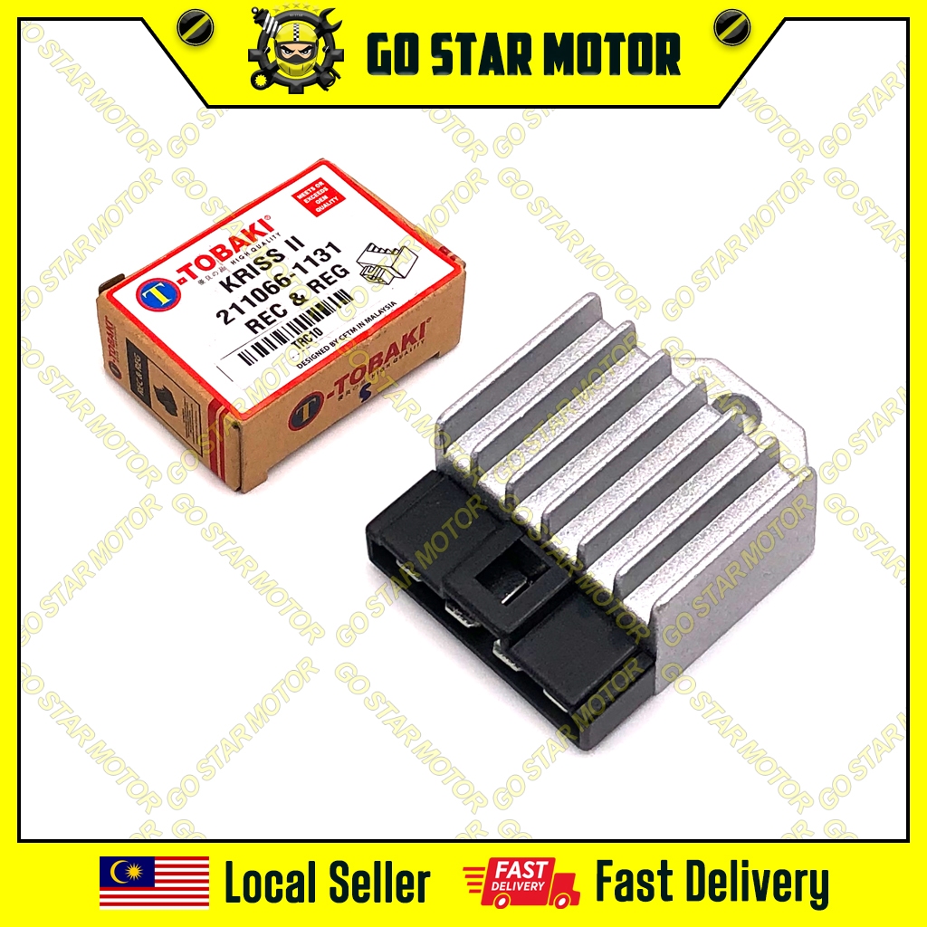 MODENAS KRISS2 KRISS-2 Regulator Rectifier Assy Katau Katab TOBAKI ...