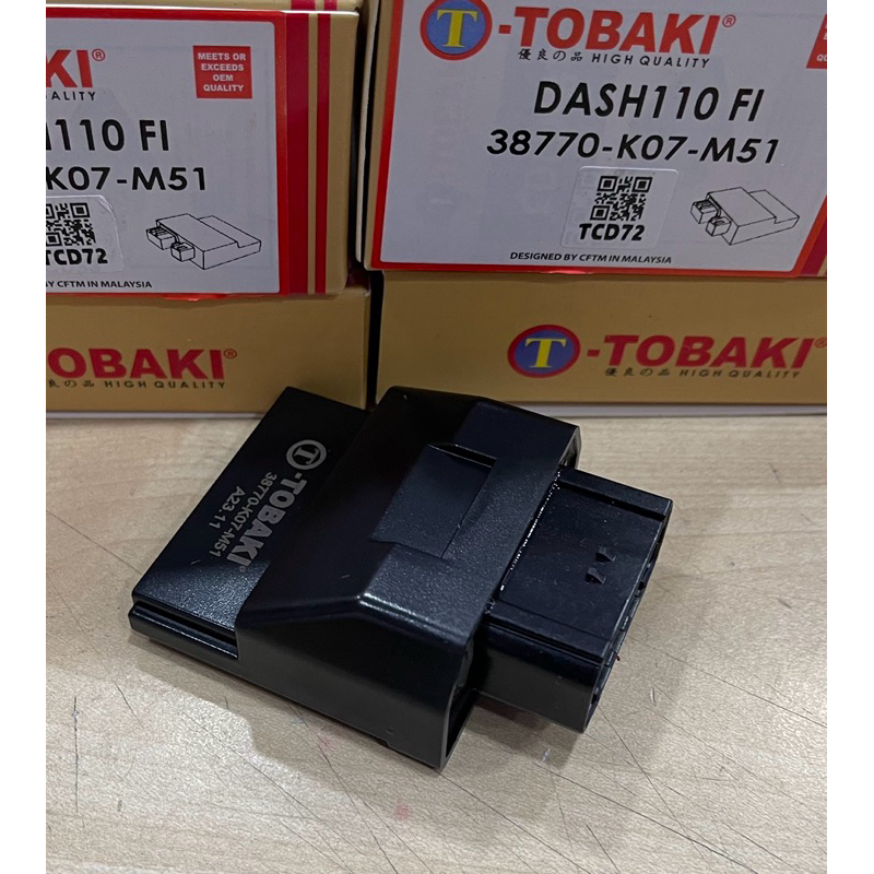 TOBAKI FOR DASH110 FI ECU UNIT (Engine control unit) -38770-K07-M51 ...