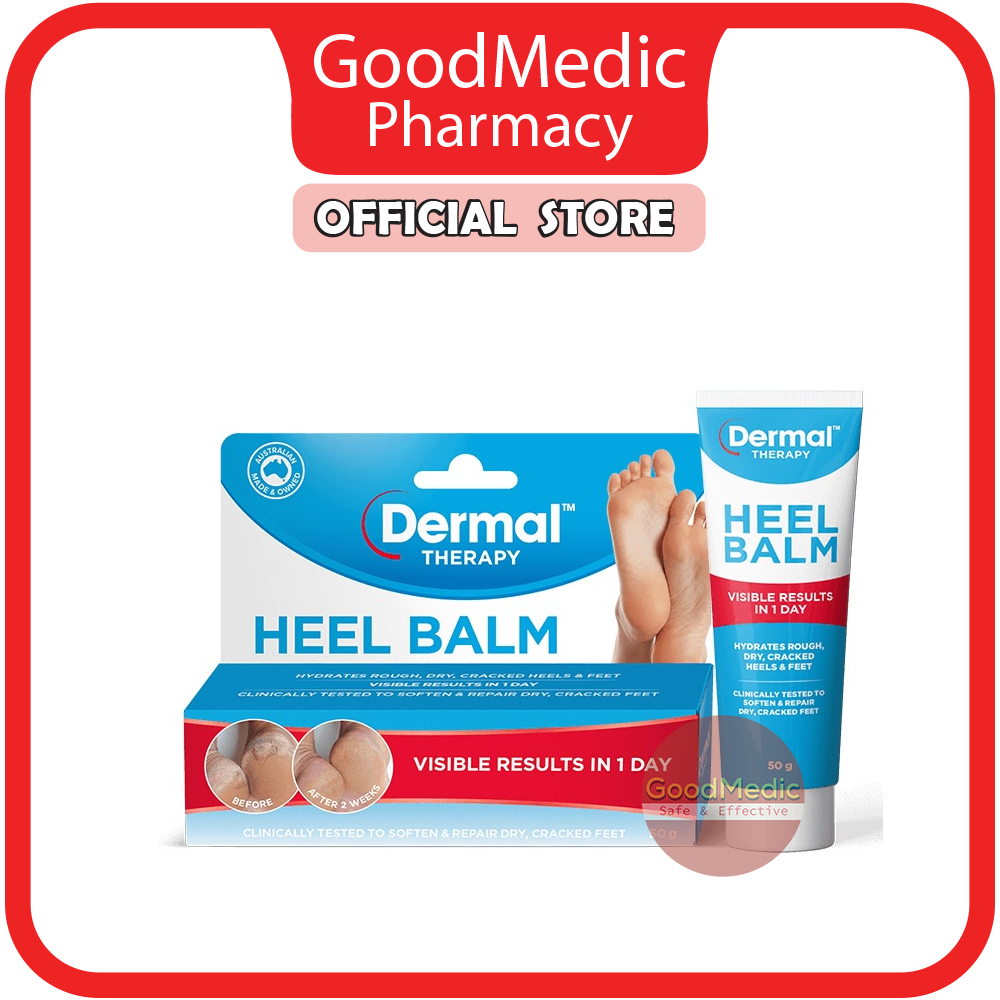 Dermal Therapy Heel Balm Rapid Relief For Very Dry, Cracked, Sensitive ...