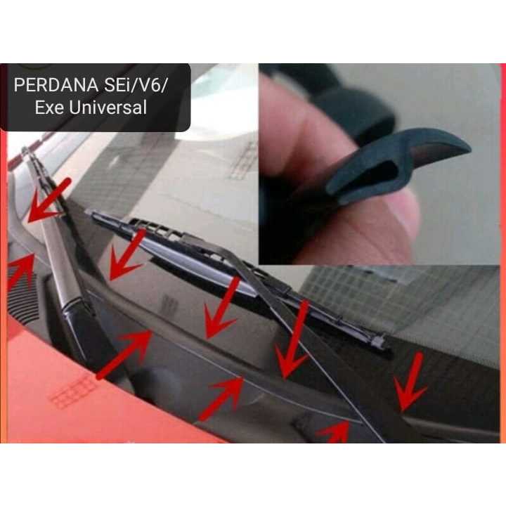 PERDANA SEi/V6/Exe Universal Wiper Arm Cover Rubber Strip | Shopee Malaysia